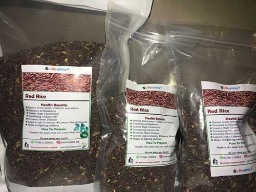 Red Rice (500g) - So Healthy